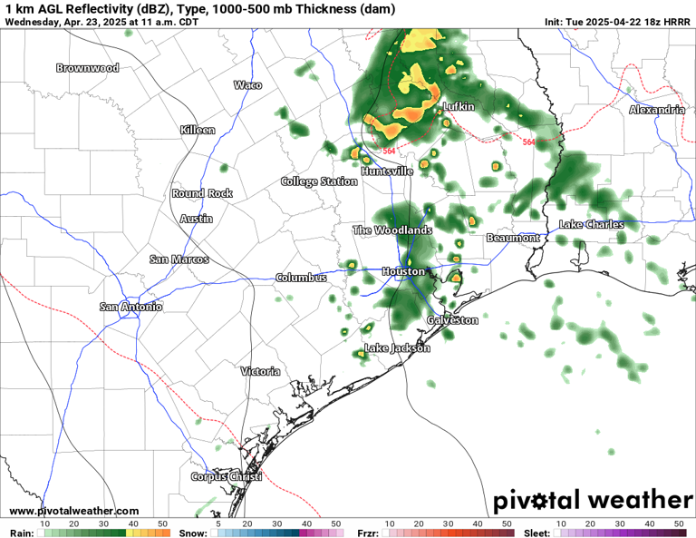 Wednesday showers in Houston sustains flood risk. When will this week's ...
