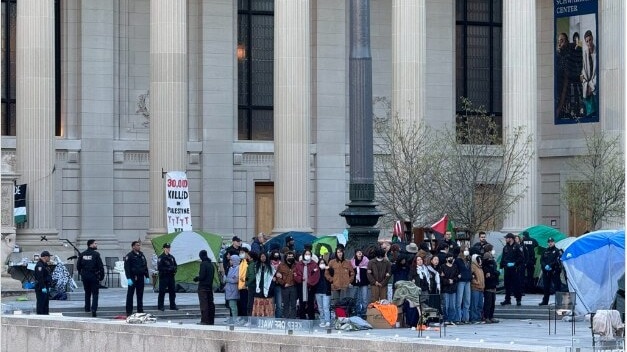 Pro-Palestine protests return to Yale, university gives QR codes to ...
