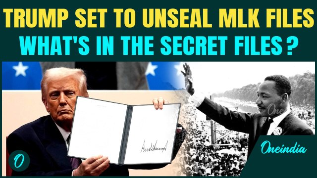 Trump Set To Declassify MLK Files Next | FBI & CIA SECRETS On MLK, JFK ...