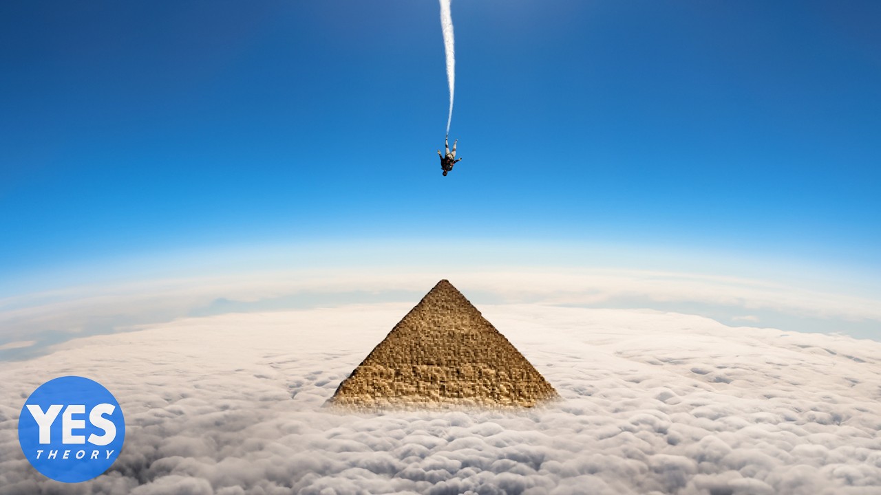 Skydiving Solo Over The Pyramids: My Childhood Dream Comes True
