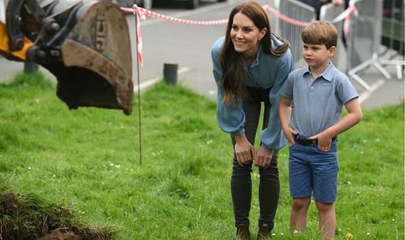 Prince Louis' cheeky seven-word demand to Princess Kate on his first ...