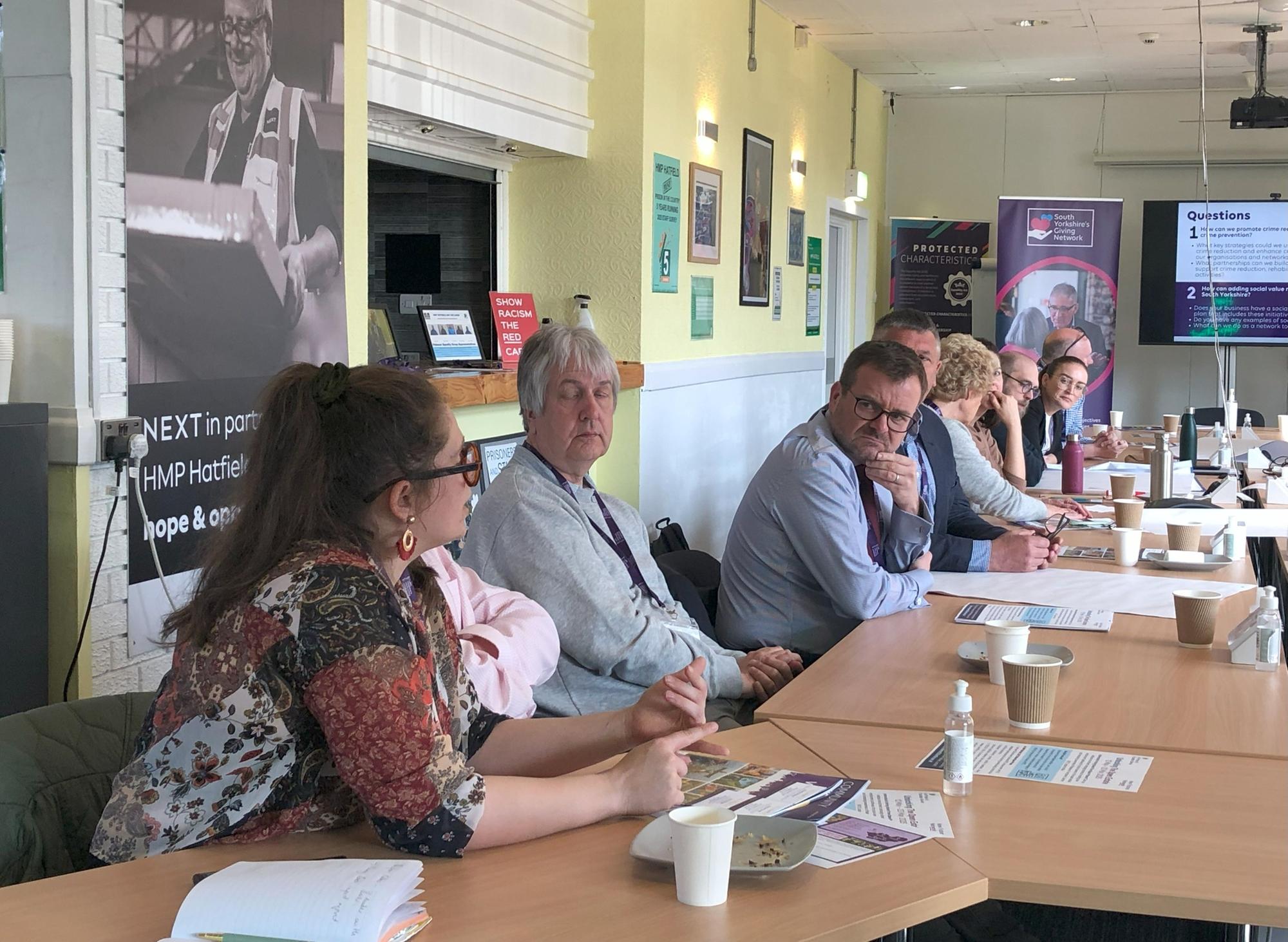 Businesses unite at Hatfield Prison to build safer communities