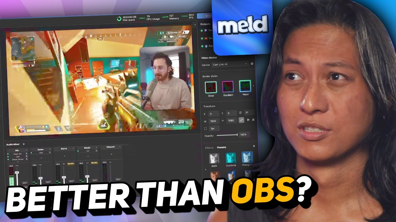 Is Meld Actually Better Than OBS?