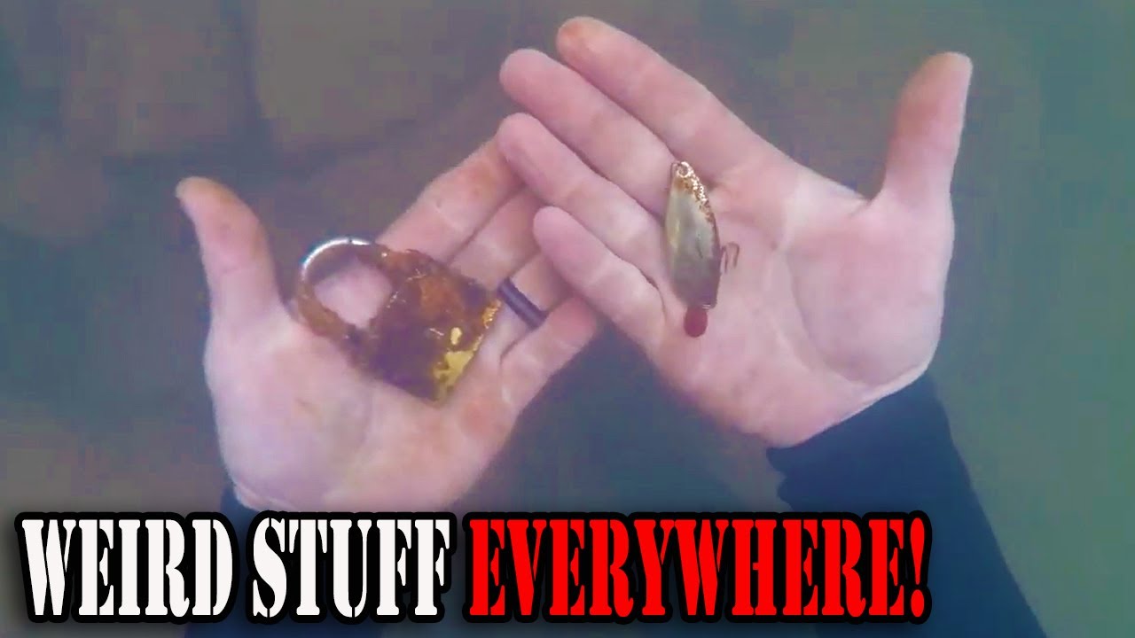 So many random river treasures found underwater!