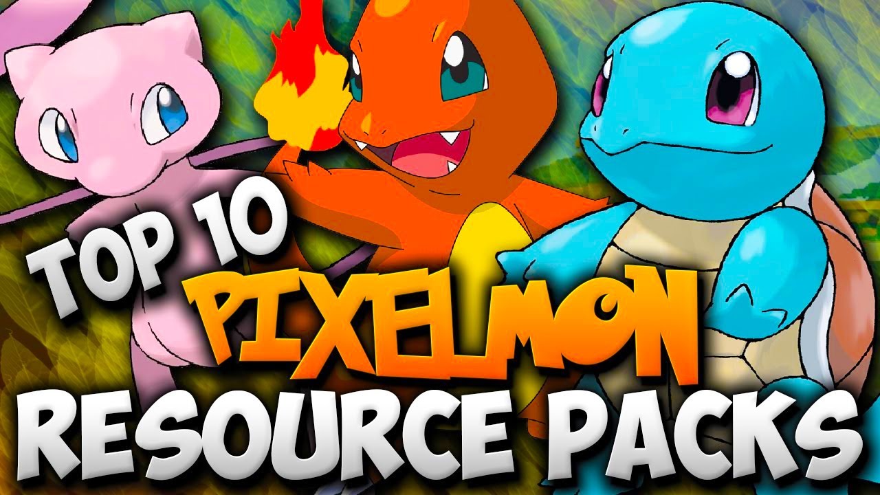 Top 10 Minecraft Pixelmon Resource Packs: Minecraft Pokémon Texture Packs
