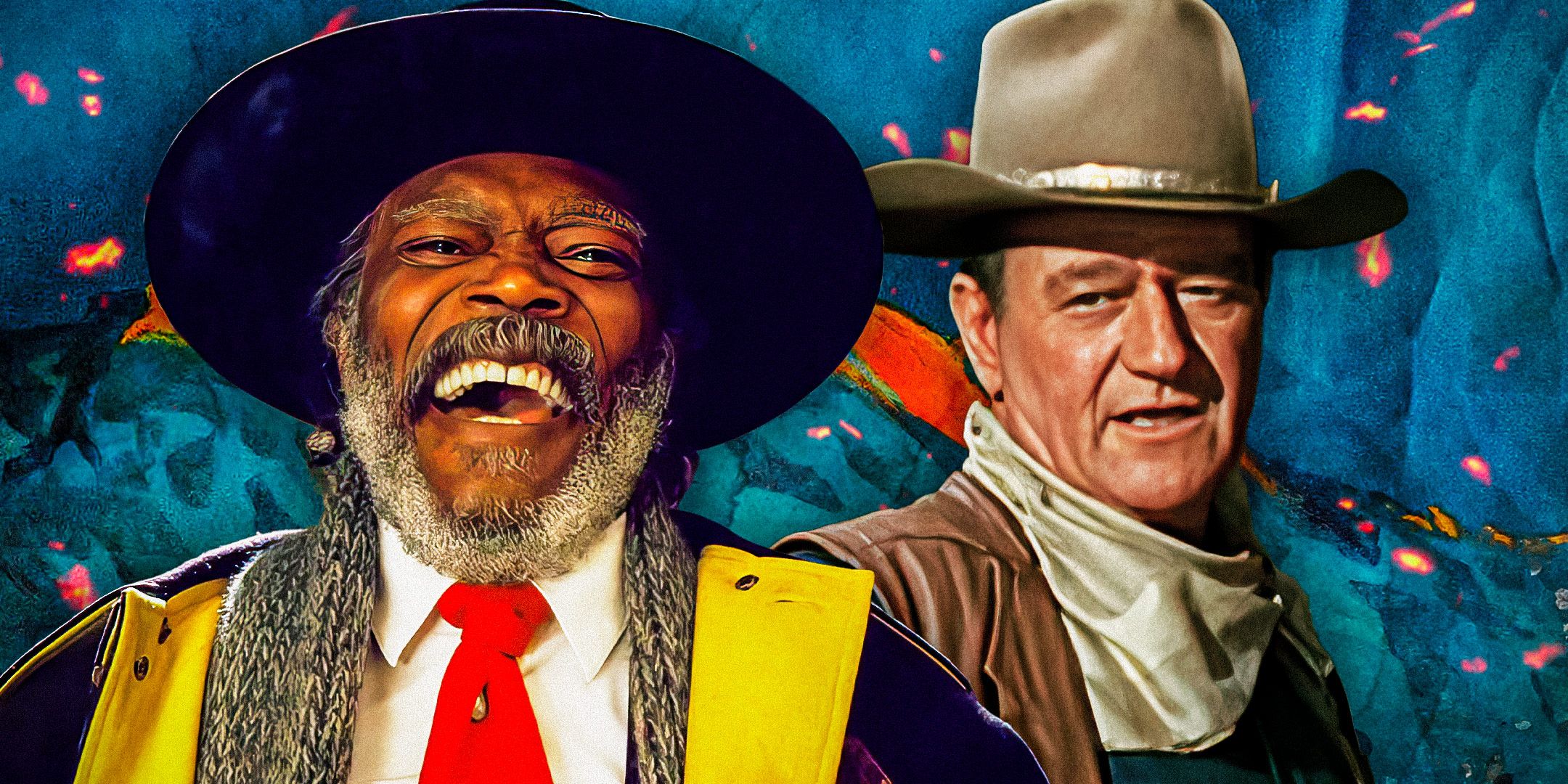 Samuel L. Jackson’s Hateful Eight Entrance Is A Homage To John Wayne’s ...