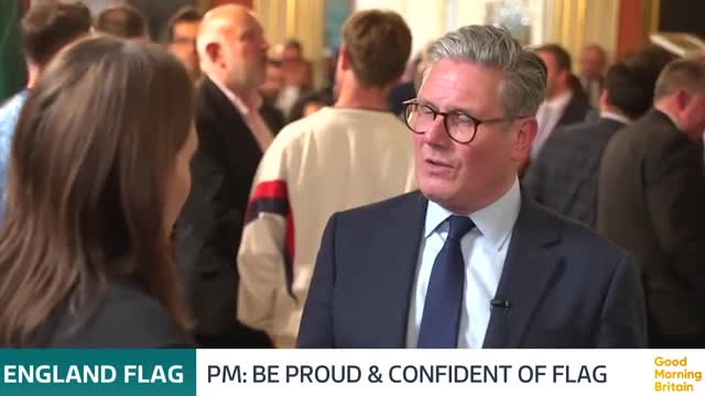 Keir Starmer urges public to reclaim English flag from Southport rioters