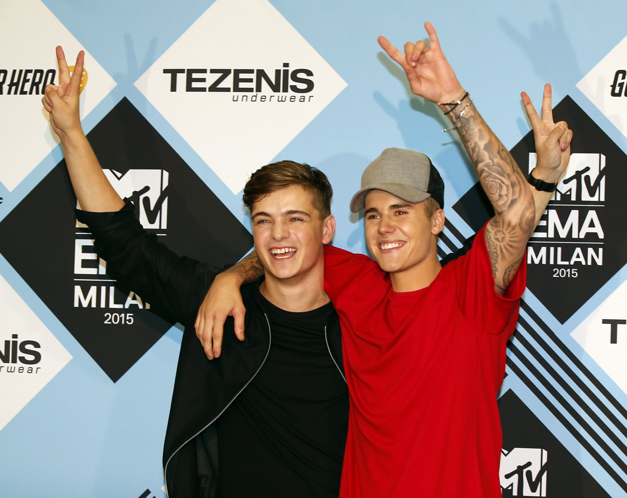 Justin Bieber en Martin Garrix samen gespot op Coachella na vermeende ruzie