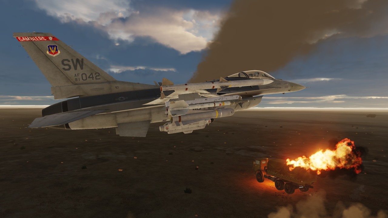 Trapped marines, raging sandstorm – the F-16 pilot who refused to retreat