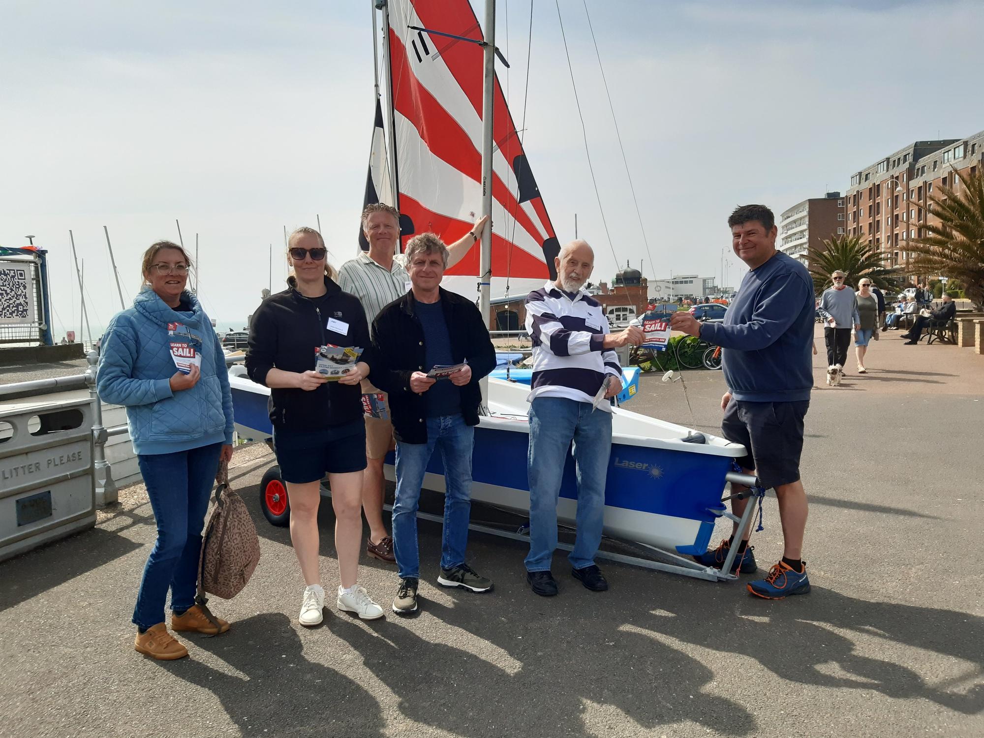 Open day is big success at Bexhill Sailing Club