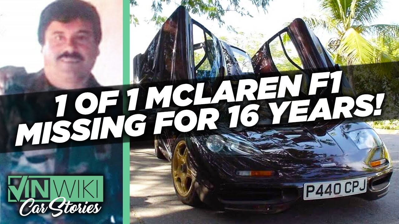 Hunting El Chapo’s Missing McLaren F1