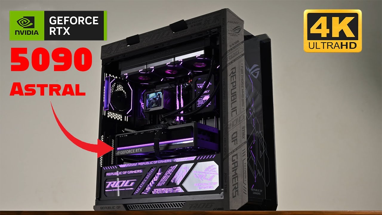 Astral RTX™ 5090 + RYZEN™9 9950X3D + ASUS ROG Strix X870E-E Gaming ...