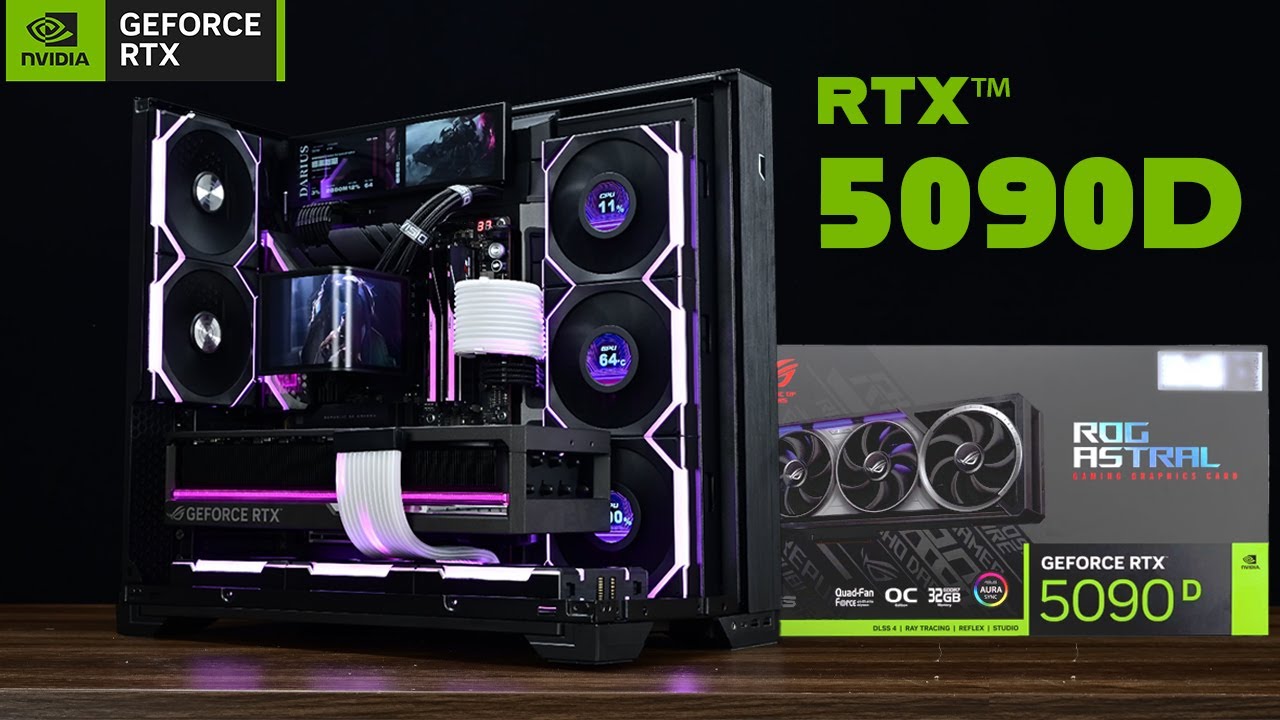 ASUS ROG Astral RTX™ 5090D Build - AMD 9 9950X - Crosshair X870E Hero