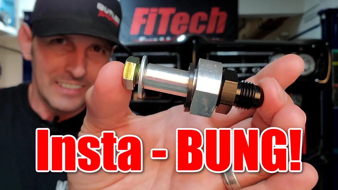 Fuel Injection Conversion, Part 3 Easy Install - Fuel Return Bung - FiTech