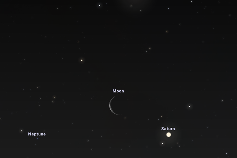 Exact time to see rare 'smiley face' planet alignment as Venus, Saturn ...