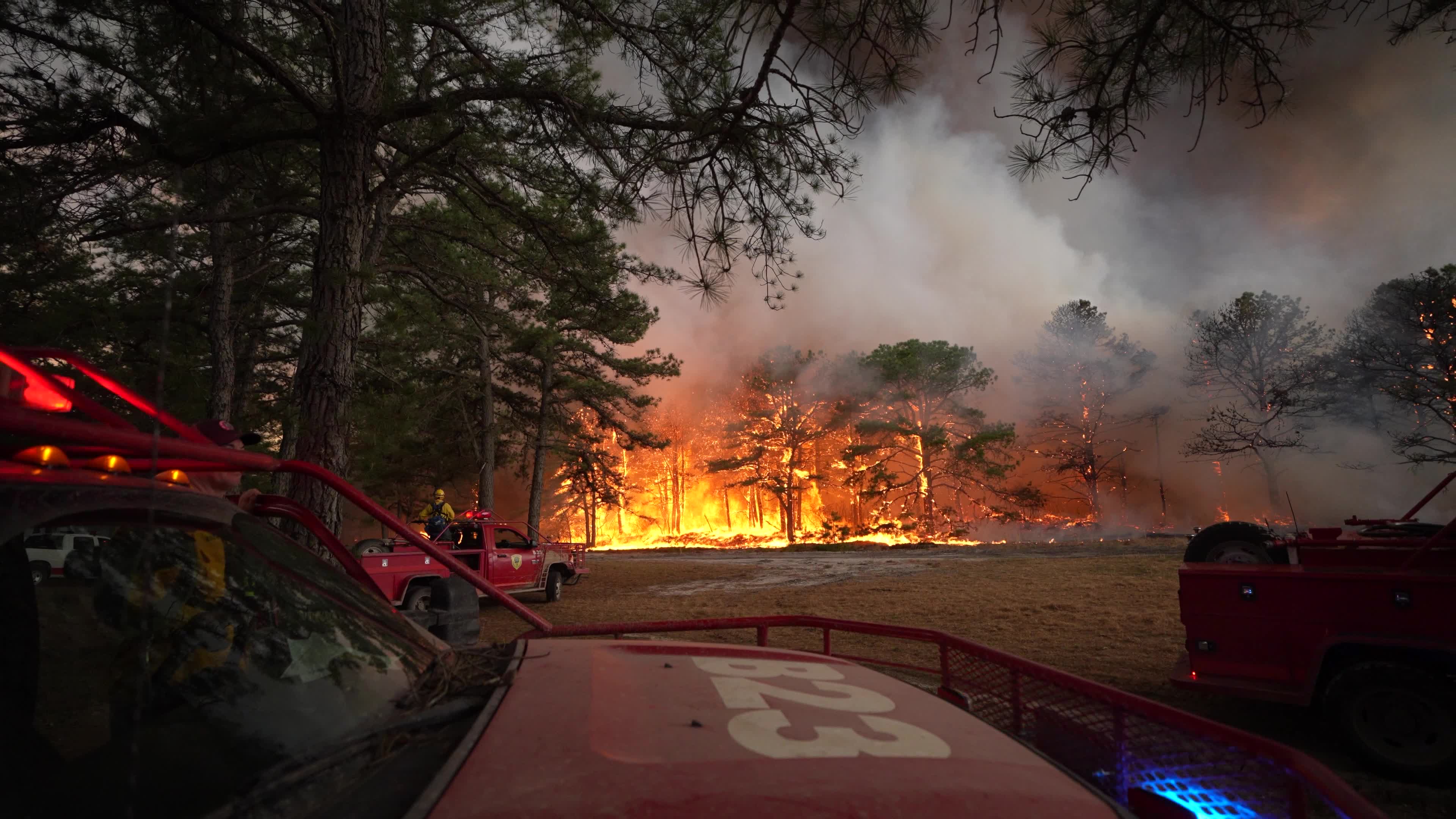 Wildfire grows, evacuation orders lifted in Ocean County, N.J.