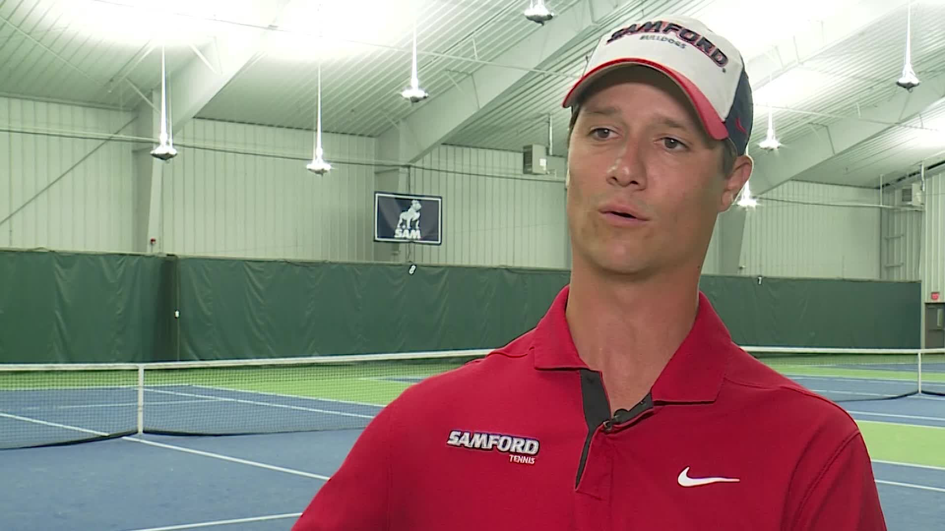 Samford men's tennis celebrates SOCON tournament title, eyes NCAA ...