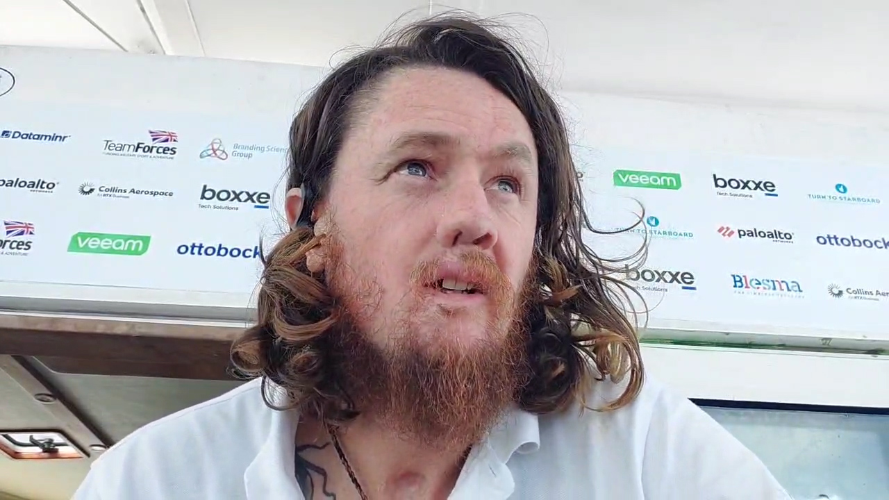 RAW VIDEO: British Triple Amputee Is Making Record-Breaking Sail Across ...