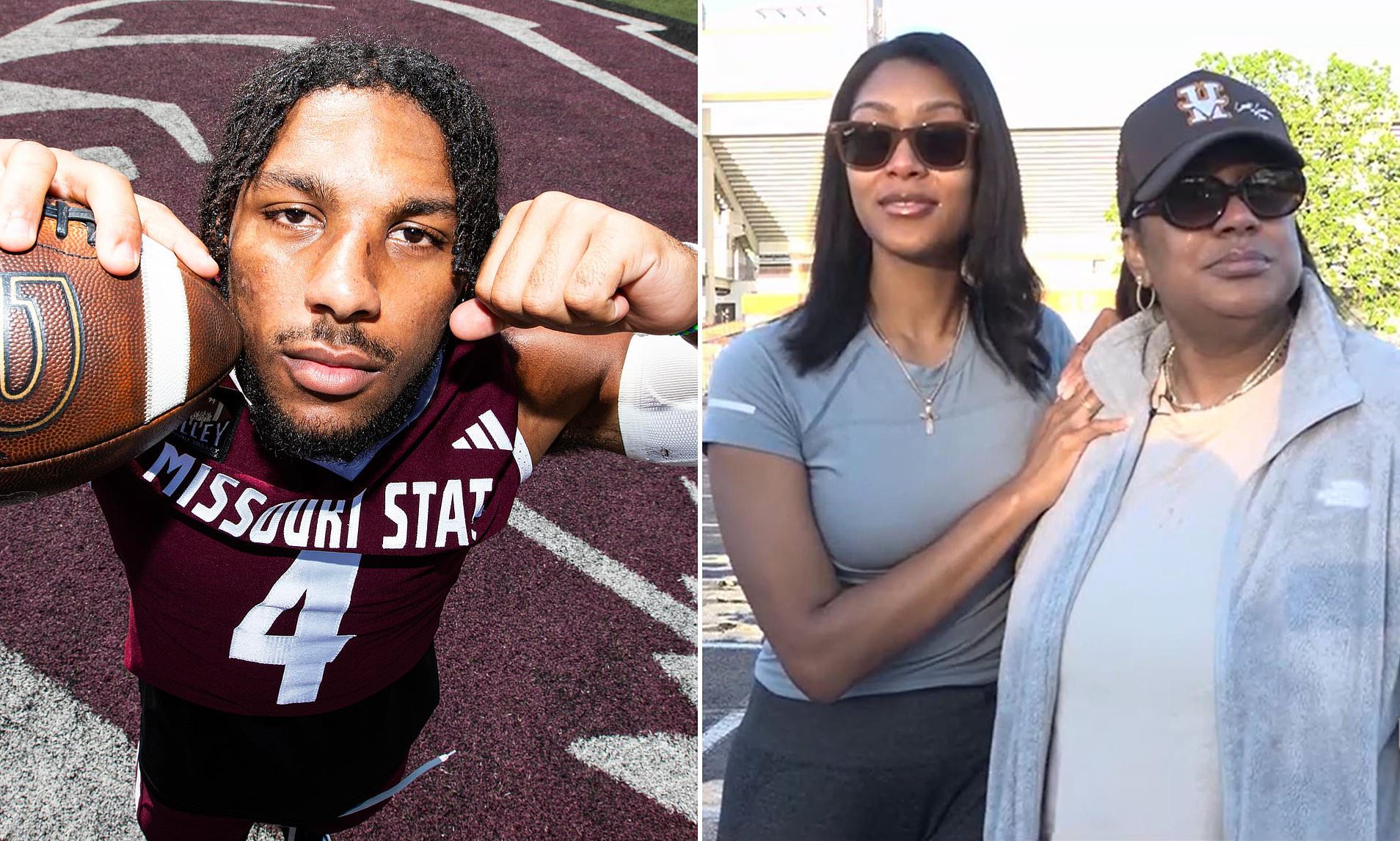 Devastated family of college football star who accidentally killed ...