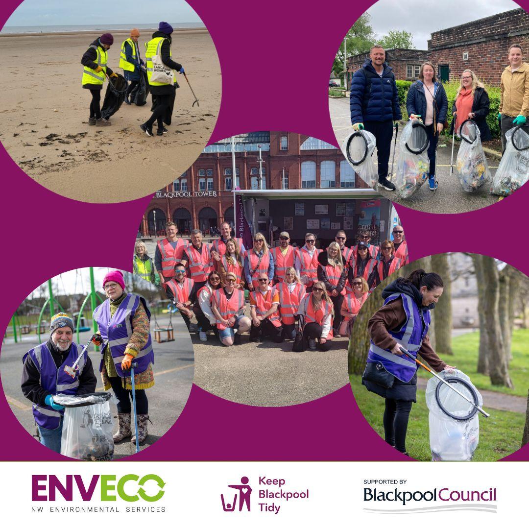 Enveco NW and Sea Life Centre team up for Blackpool Beach Litter ...