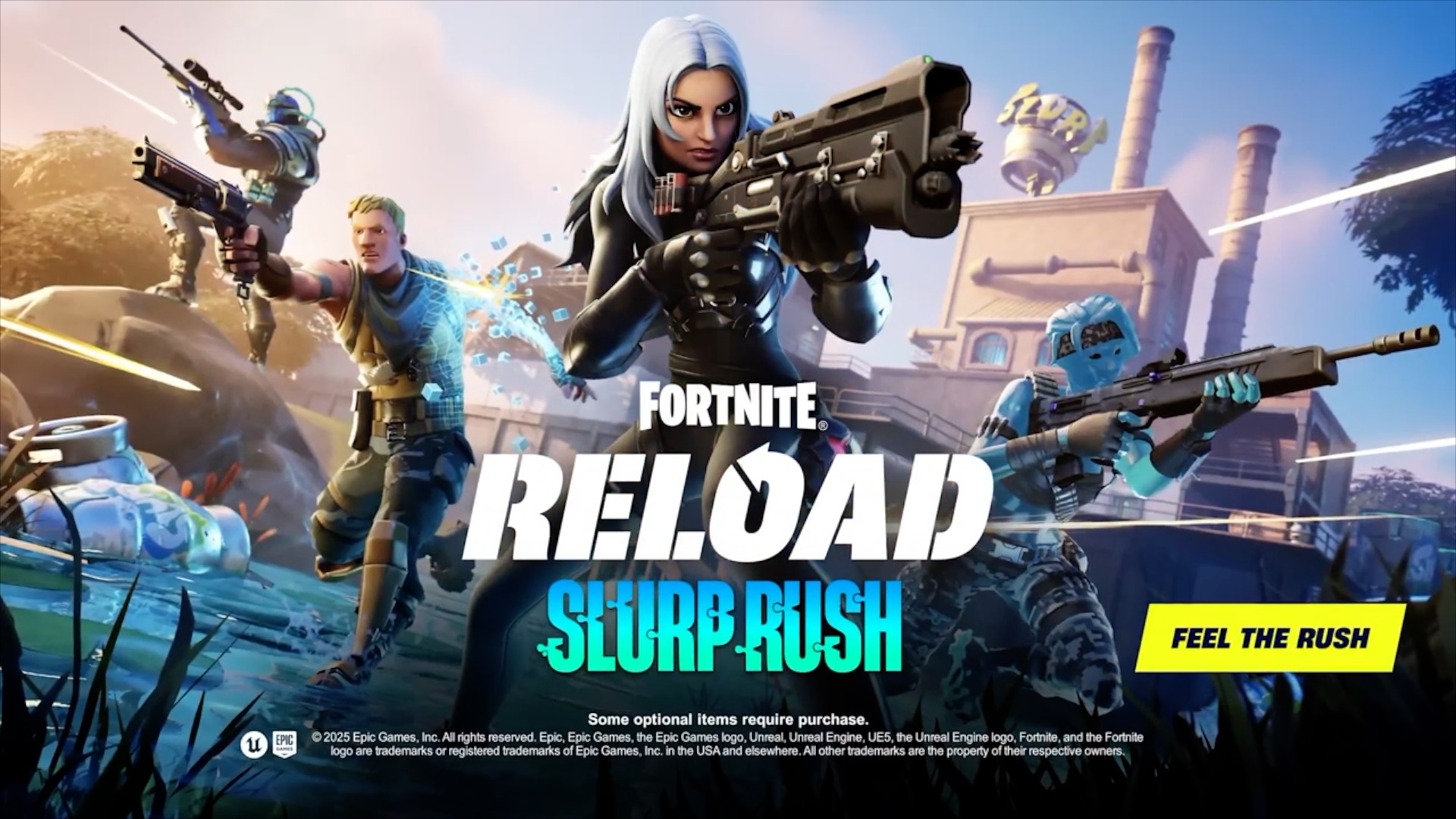 Fortnite Reload Slurp Rush Official Gameplay Trailer