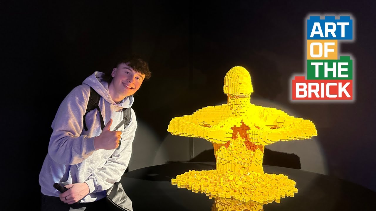Visiting A Lego Art Exhibition!