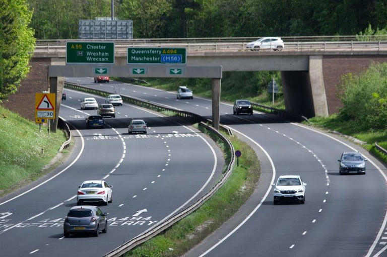 A494 closure this weekend with diversion for drivers