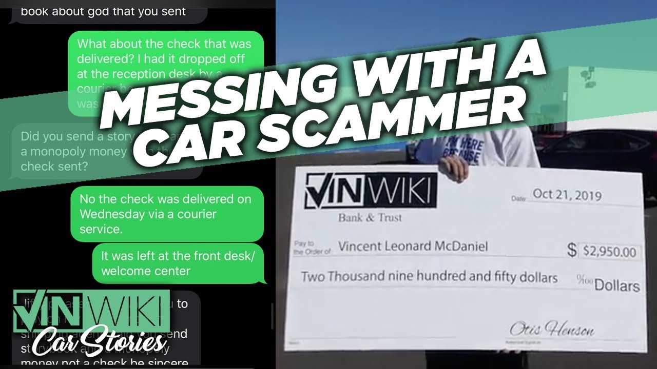 How I Outsmarted a Car Scammer with Their Own Tactics