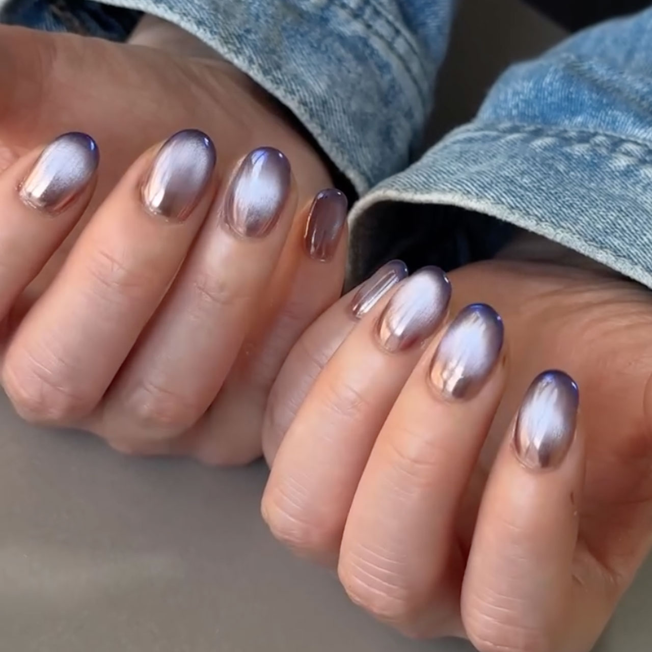 The Viral Oyster Nails Trend That's Going To Be Popular This Summer