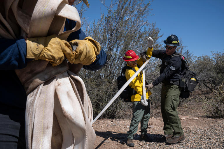 Training academy prepares wildland firefighters for Arizona's long ...