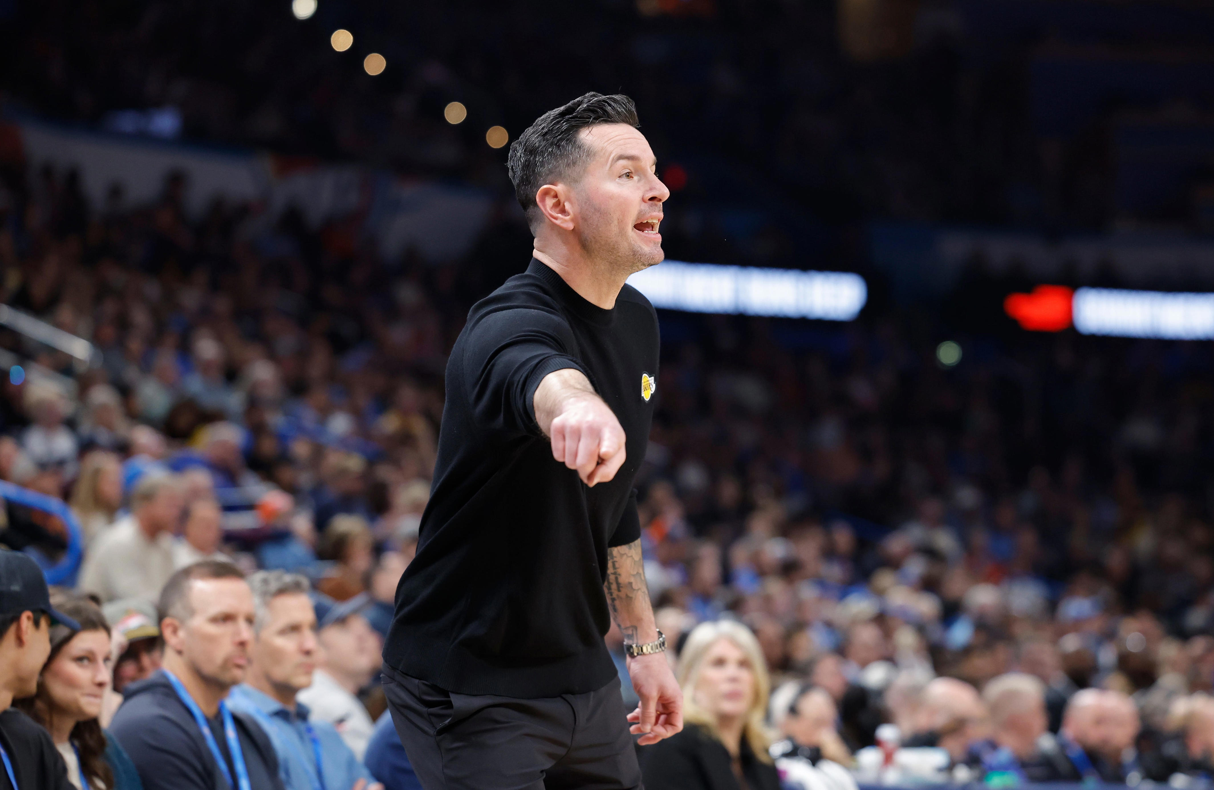 Hot mics caught J.J. Redick's profanity-laced tirade to Lakers during ...