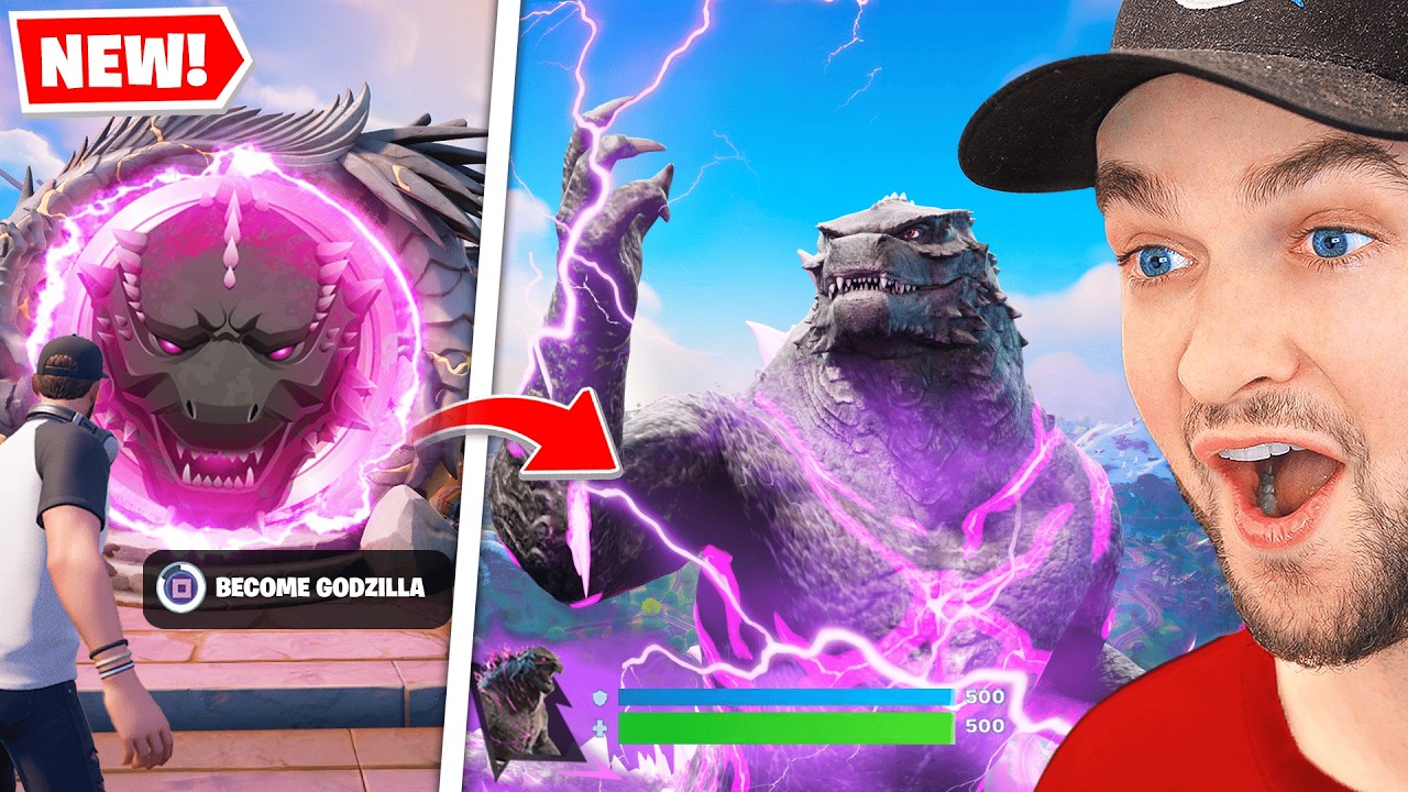 Fortnite's Godzilla MYTHIC BOSS!