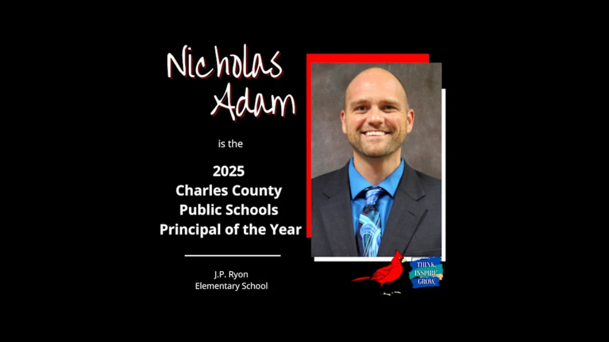 Charles County Honors J.P. Ryon’s Top Principal