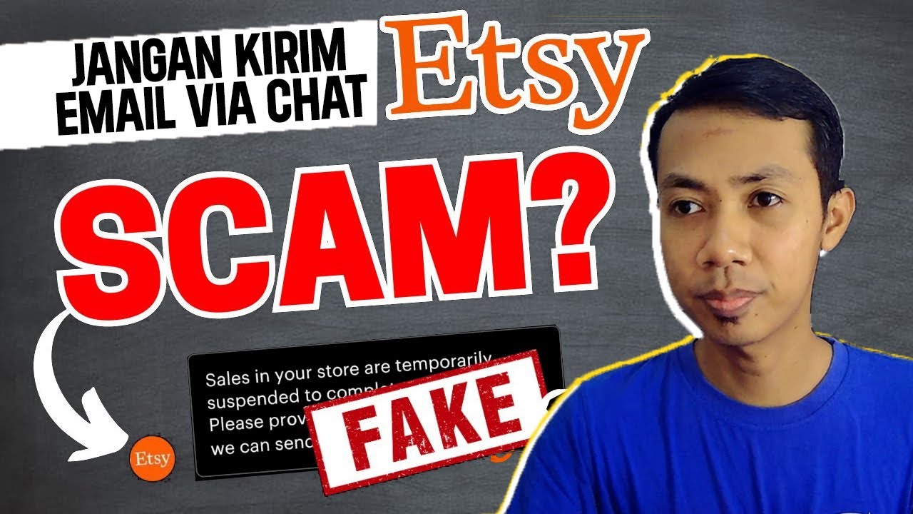 Korban Scam Etsy! Baru Buka Toko Langsung Kehilangan $200 dalam 1 Jam