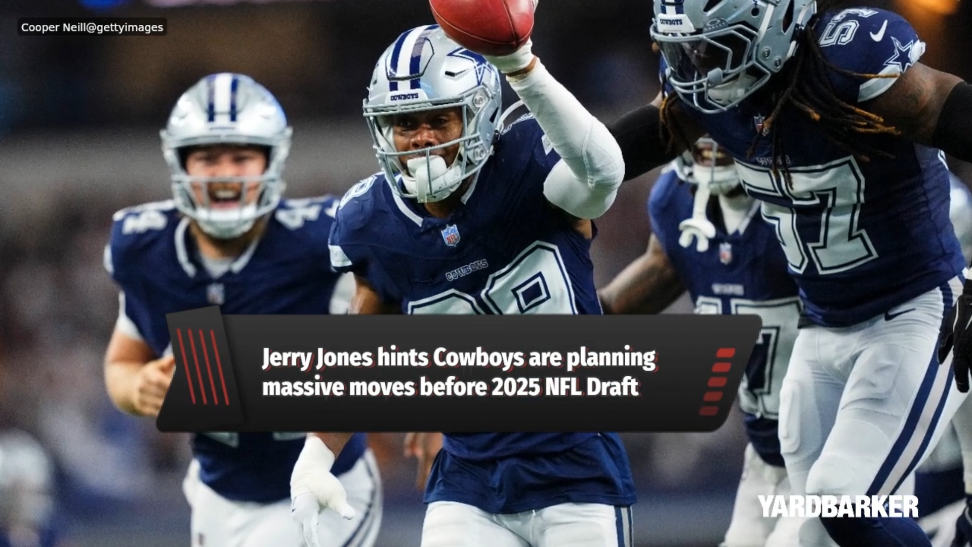 Jerry Jones hints Cowboys are planning massive moves before 2025 NFL Draft
