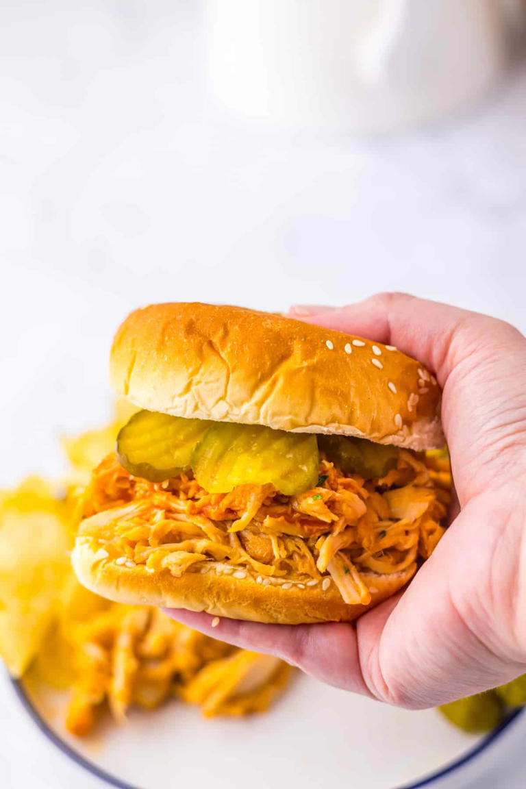 Slow cooker Nashville hot chicken