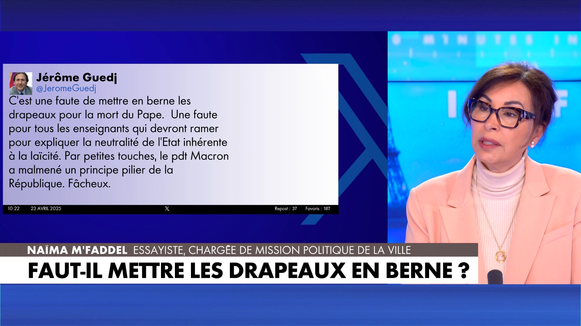 Naïma M’Faddel : «Jean-Luc Mélenchon est pour la créolisation et le ...