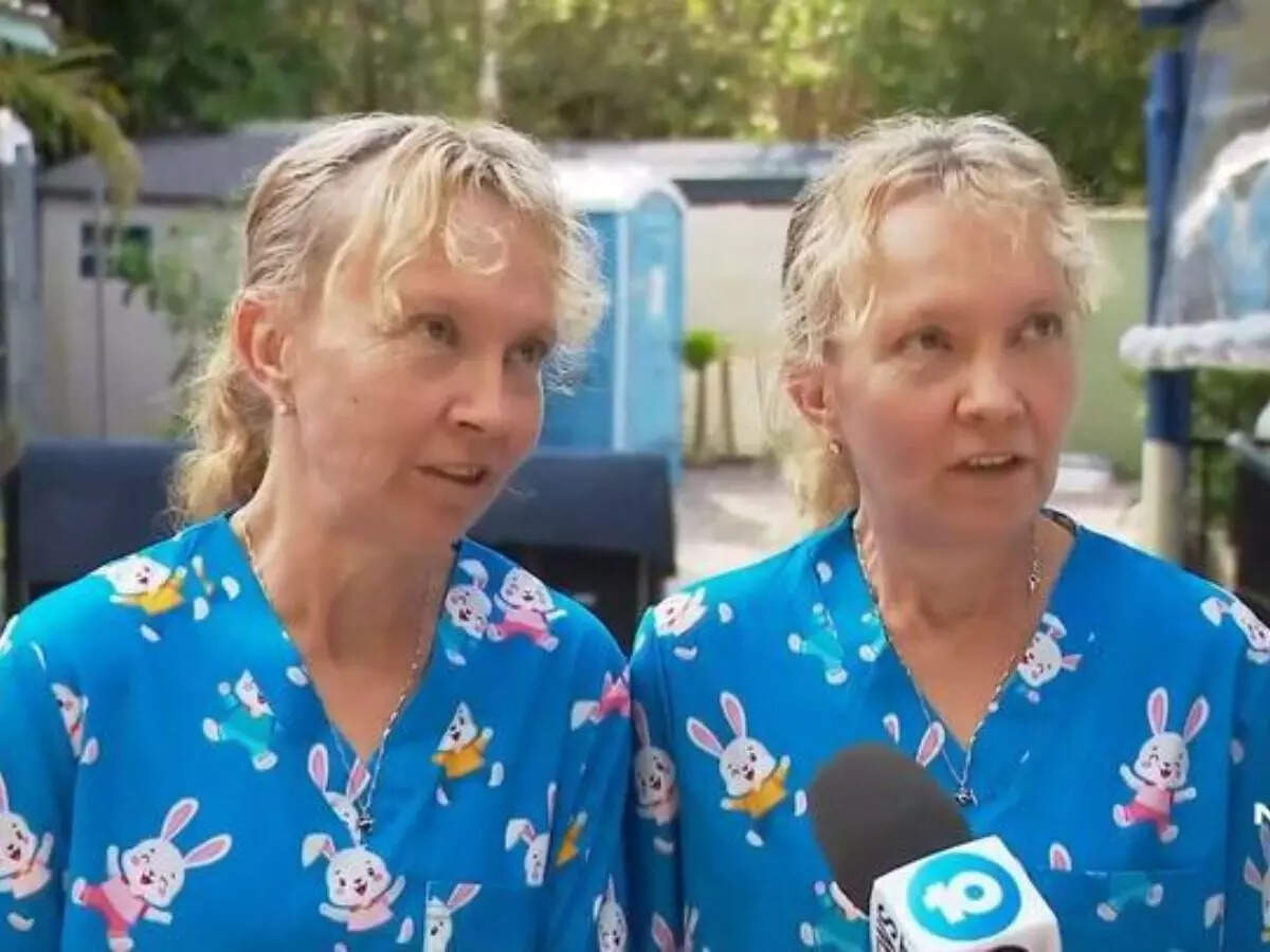The 'most identical' twins: Netizens amazed as sisters speak in sync ...