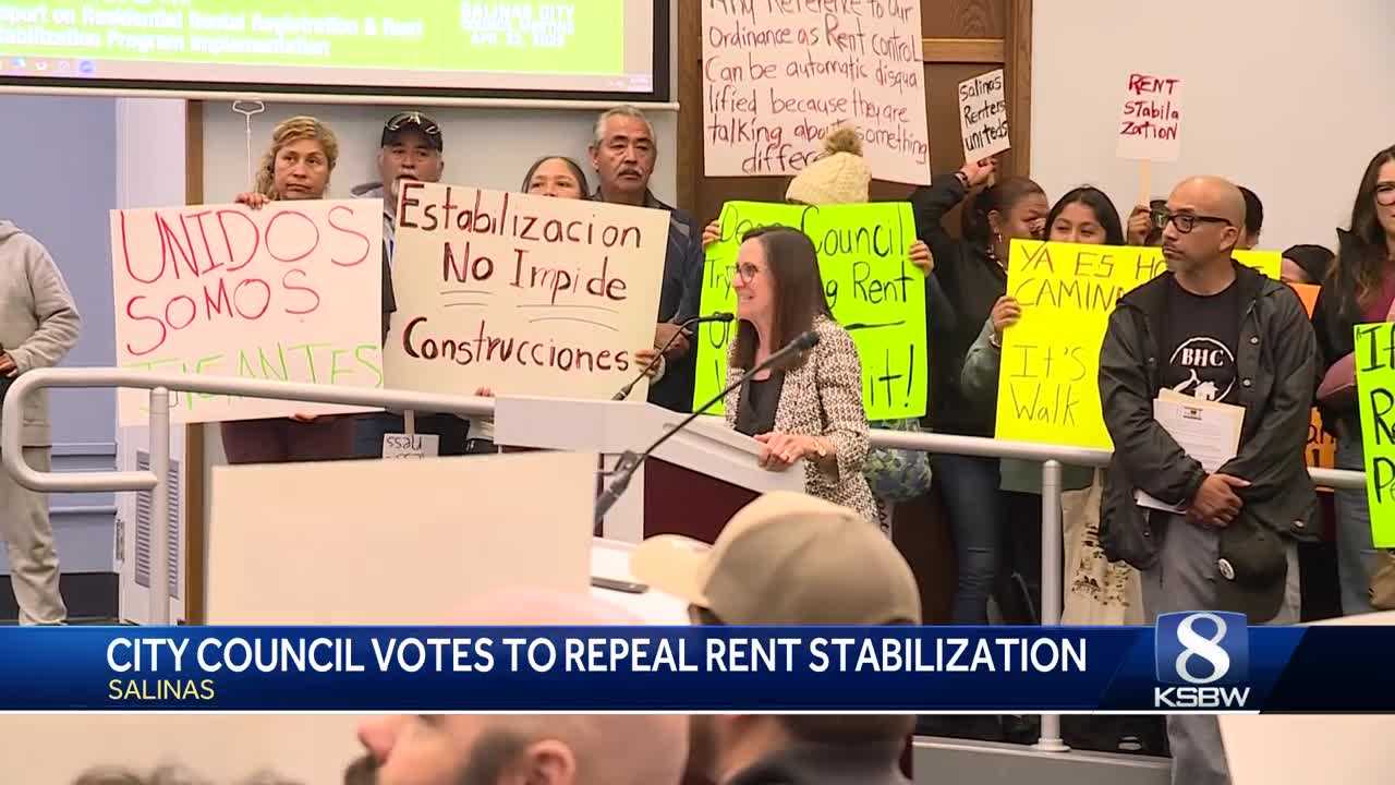 Portions of Salinas rent stabilization ordinance deemed unconstitutional