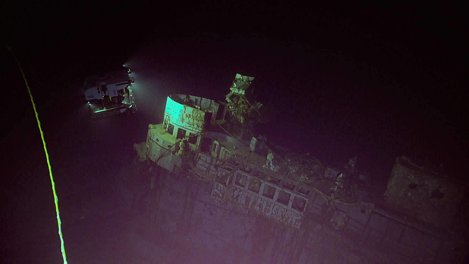 Why was a car inside a sunk World War II aircraft carrier? NOAA ...
