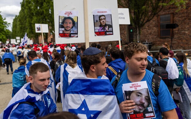 Holocaust Remembrance Day marked by painful parallels to Gaza hostage ...