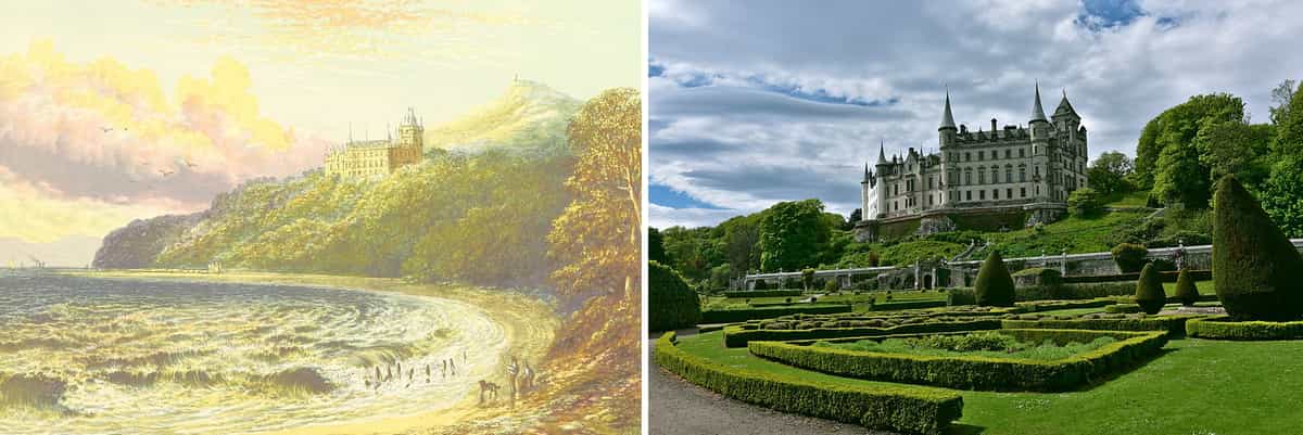 Historical Paintings Of Castles Vs. The Real Thing : 네이버 블로그