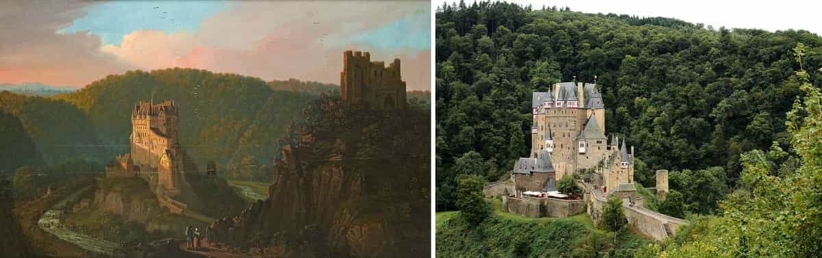 Historical Paintings Of Castles Vs. The Real Thing : 네이버 블로그