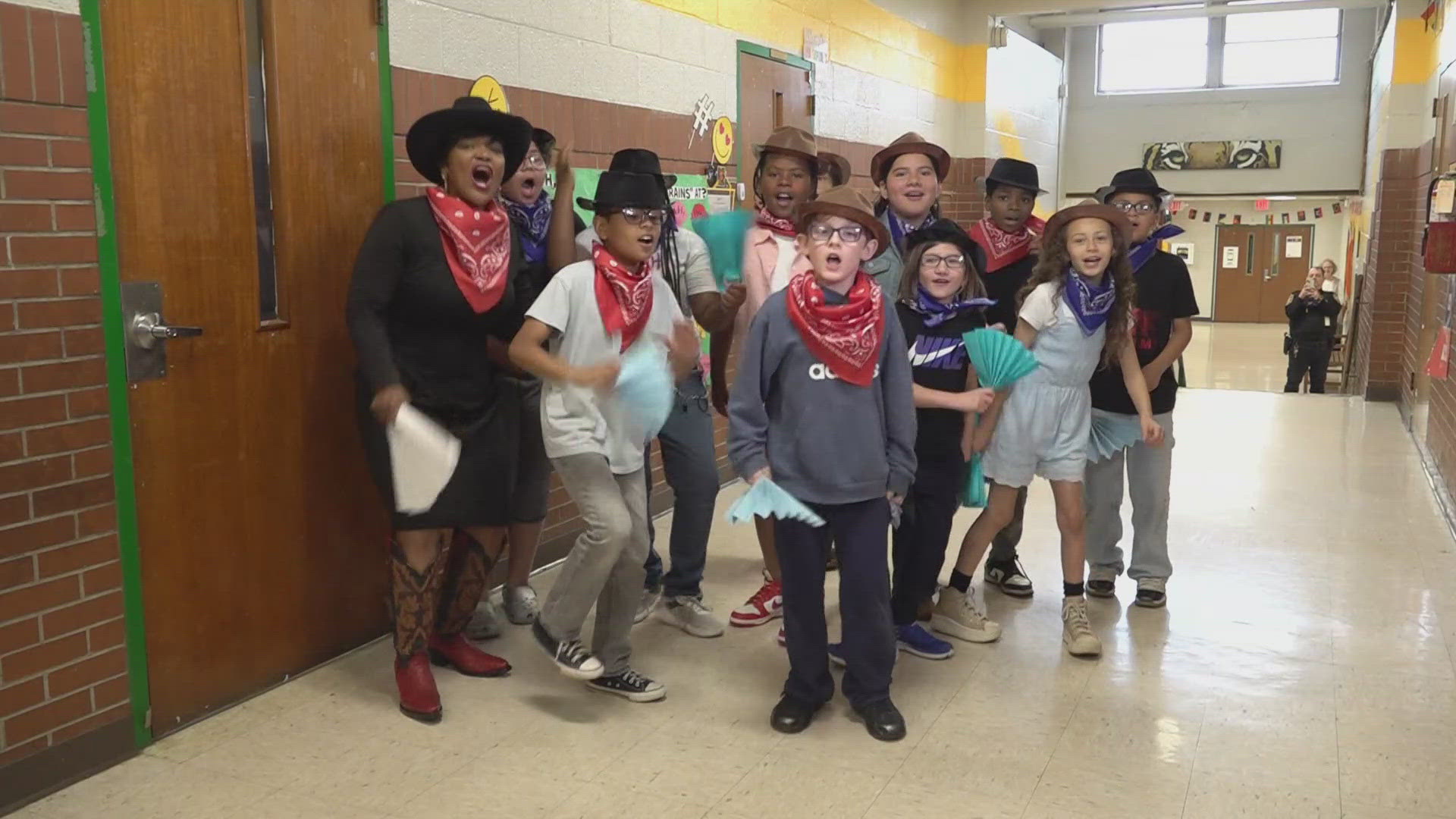 Norwood Elementary class sings chant to relieve TCAP stress