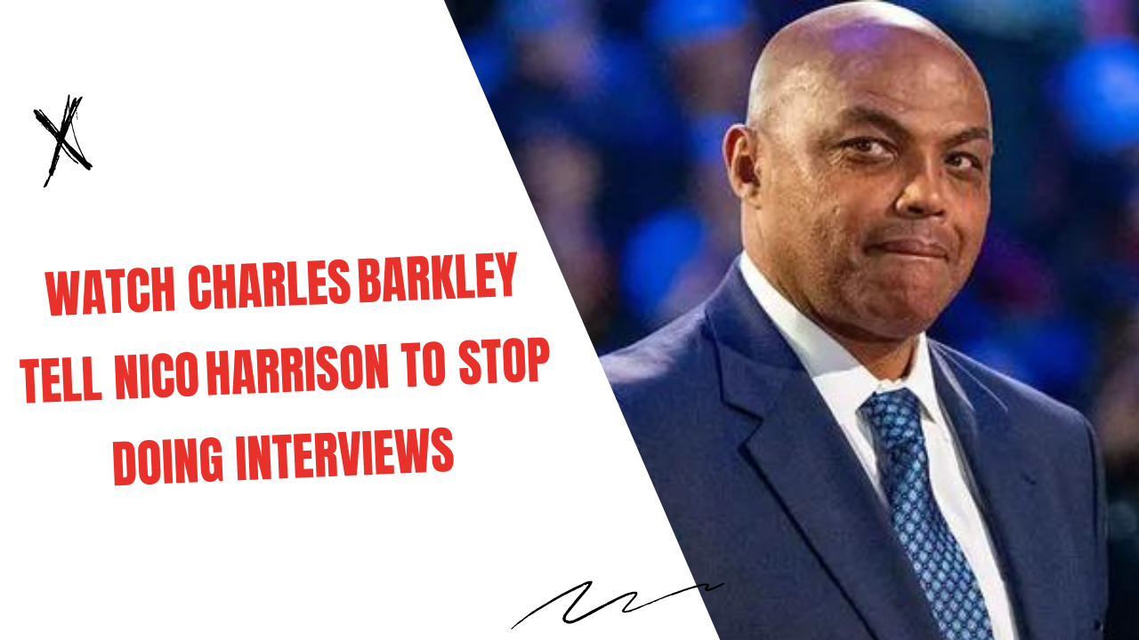 Watch Charles Barkley tell Nico Harrison to stop doing interviews