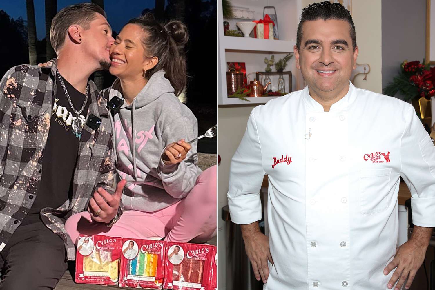 Hunter Fieri and His Fiancée Are Testing Wedding Cakes With Help from ...