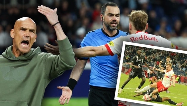 Salzburg remisiert – und wieder Wirbel um VAR