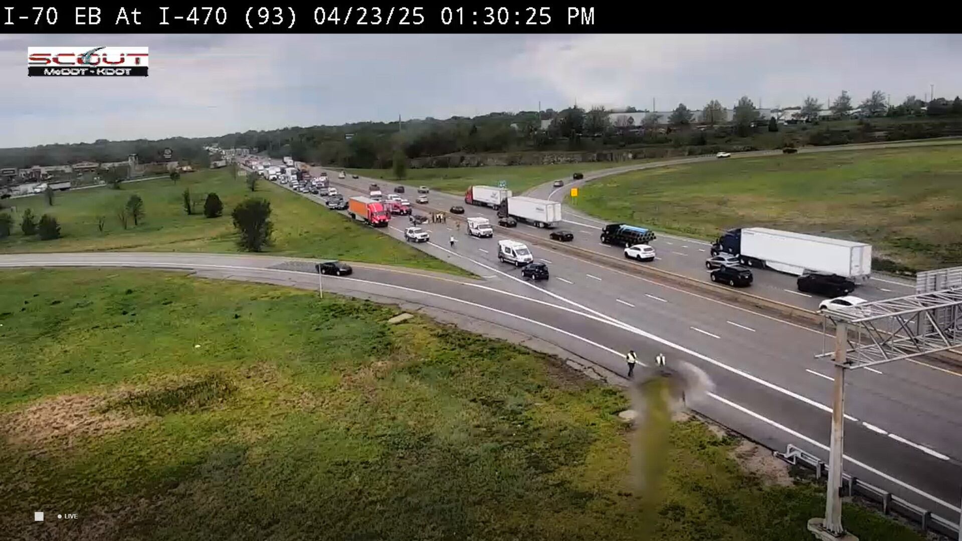 TRAFFIC ALERT: Eastbound I-70 at I-470 reopens after multi-vehicle crash