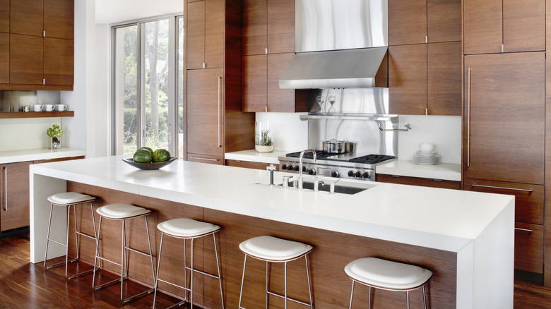 How To Add A Touch Of Style To Your Boring Kitchen Island
