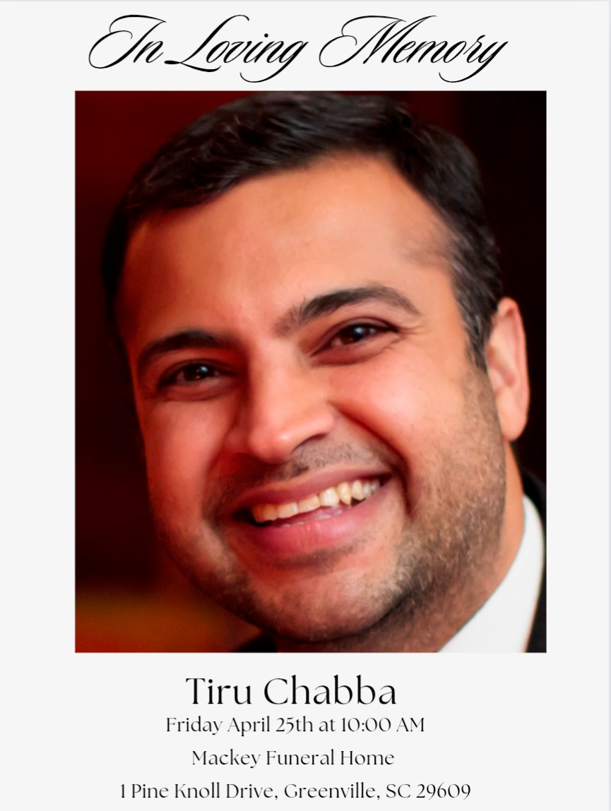 Family man and friend: Funeral arrangements set for Tiru Chabba, killed ...